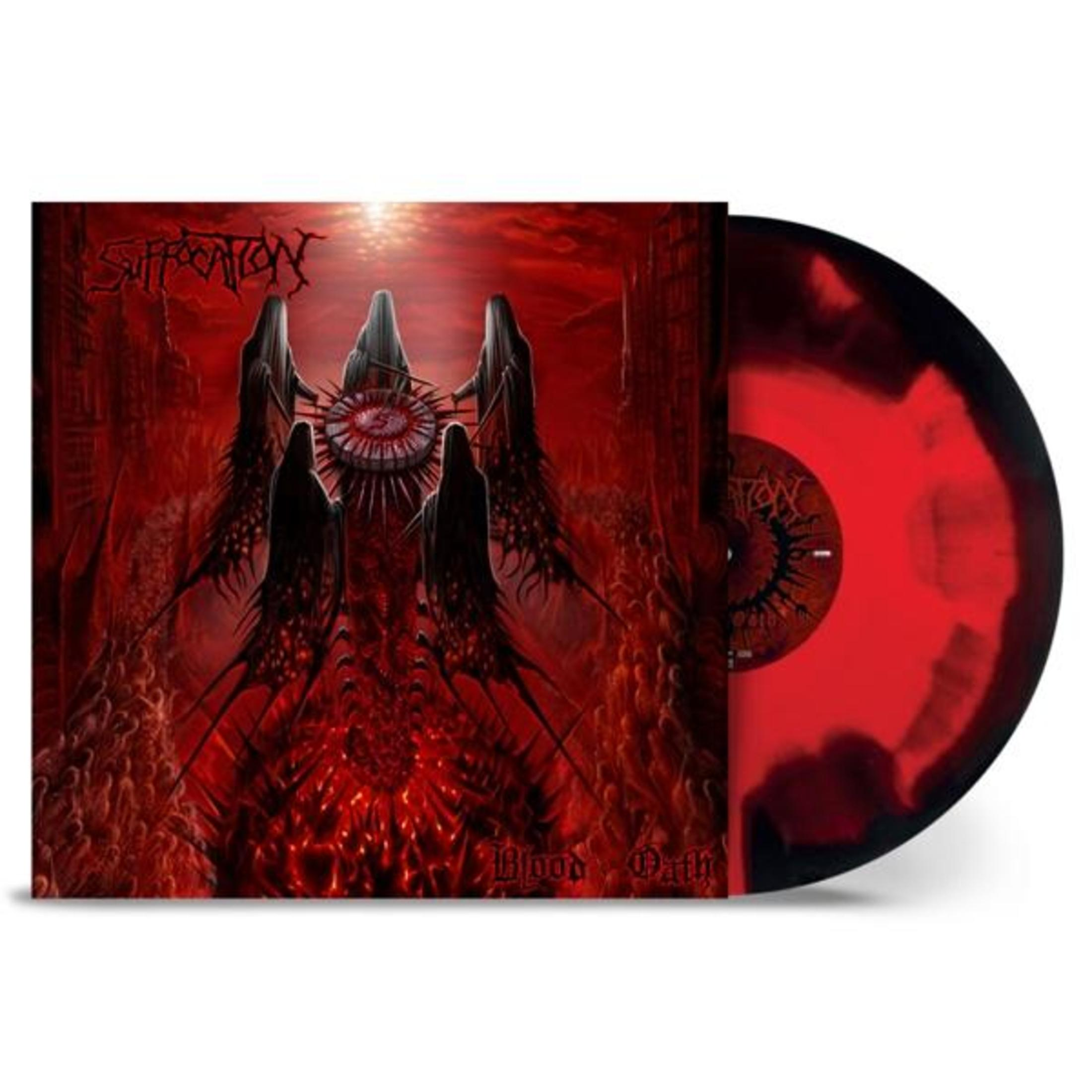Suffocation | BLOOD OATH (LTD.RED-BLACK CORONA VINYL) - (Vinyl) | SATURN