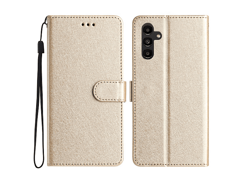 COVER-DISCOUNT Silk Texture Etui Hülle, Bookcover, Samsung, Galaxy A56 ...