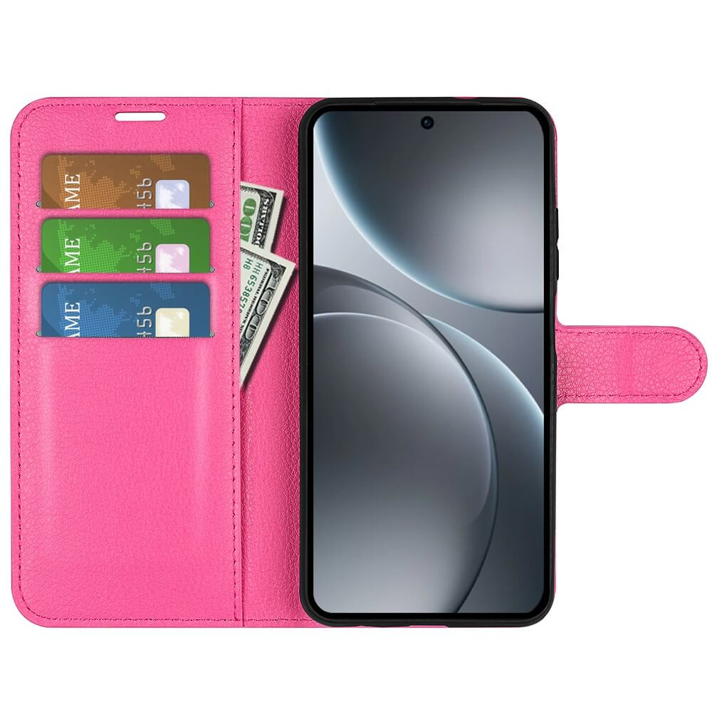 COVER-DISCOUNT Leder Etui Hülle, Bookcover, OPPO, Find X9, Rot | MediaMarkt