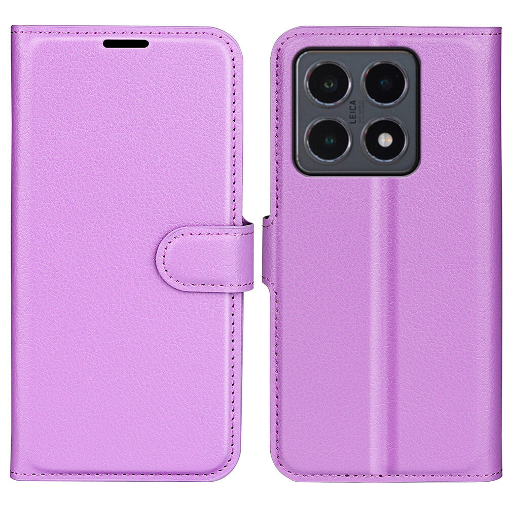 COVER-DISCOUNT Coque en similcuir, Couvre-livre, Xiaomi, 15T, Violet ...