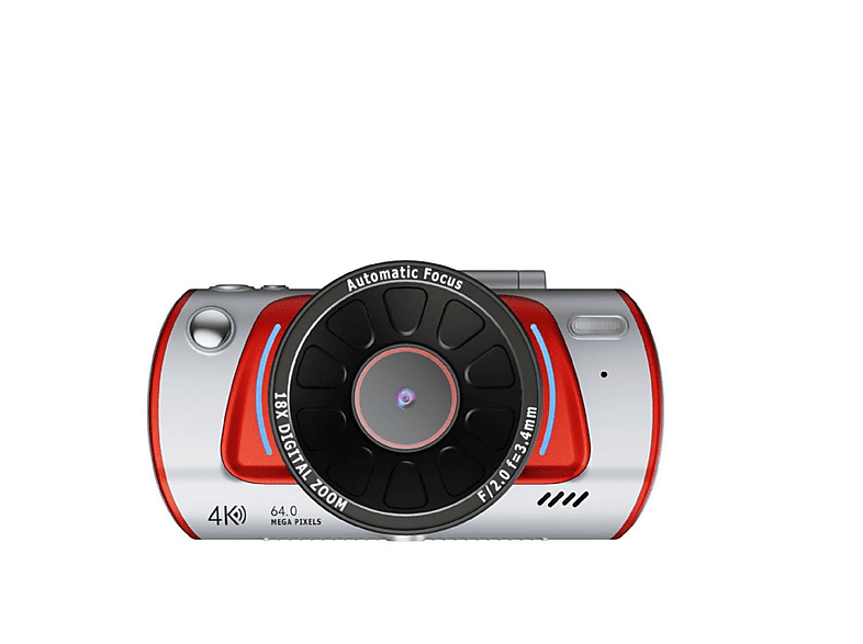 DECOME 4K 64MP WiFi 18x Zoom Digitalkamera, 7,62 cm Display | MediaMarkt