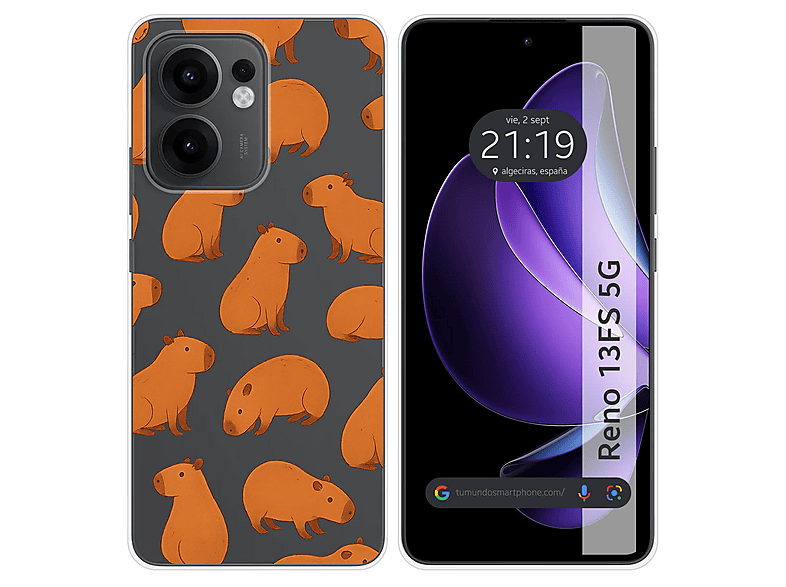 Funda móvil | TUMUNDOSMARTPHONE Reno 13FS 4G / 13 FS 5G, Compatible con ...
