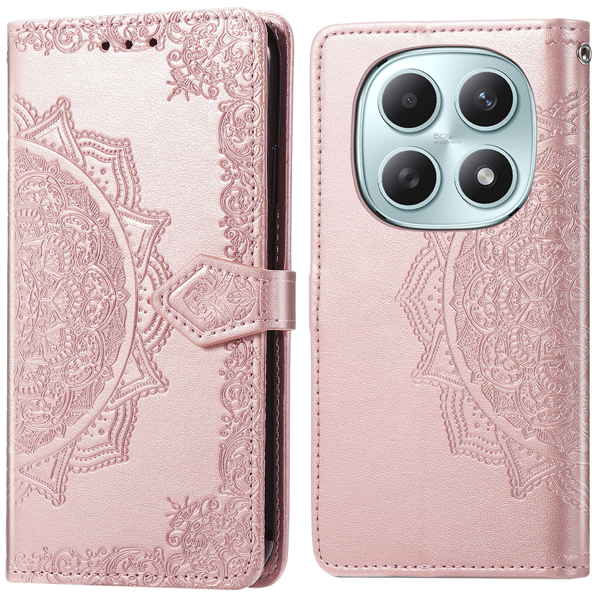 IMOSHION Mandala Bookcase | Geschikt voor Xiaomi Redmi Note 15 (4G ...