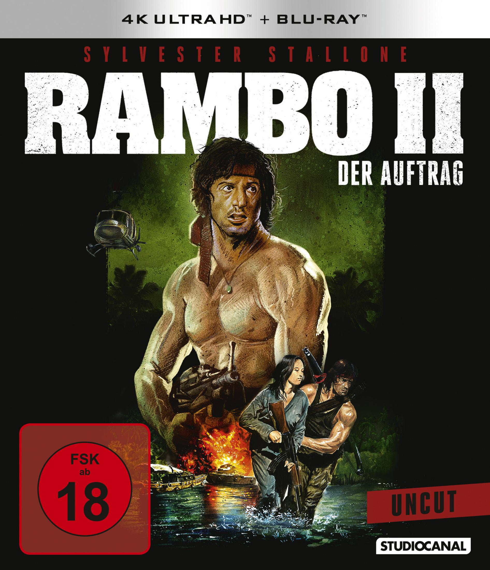 RAMBO II-DER AUFTRAG/UNCUT 4K Ultra HD Blu-ray + Blu-ray | MediaMarkt