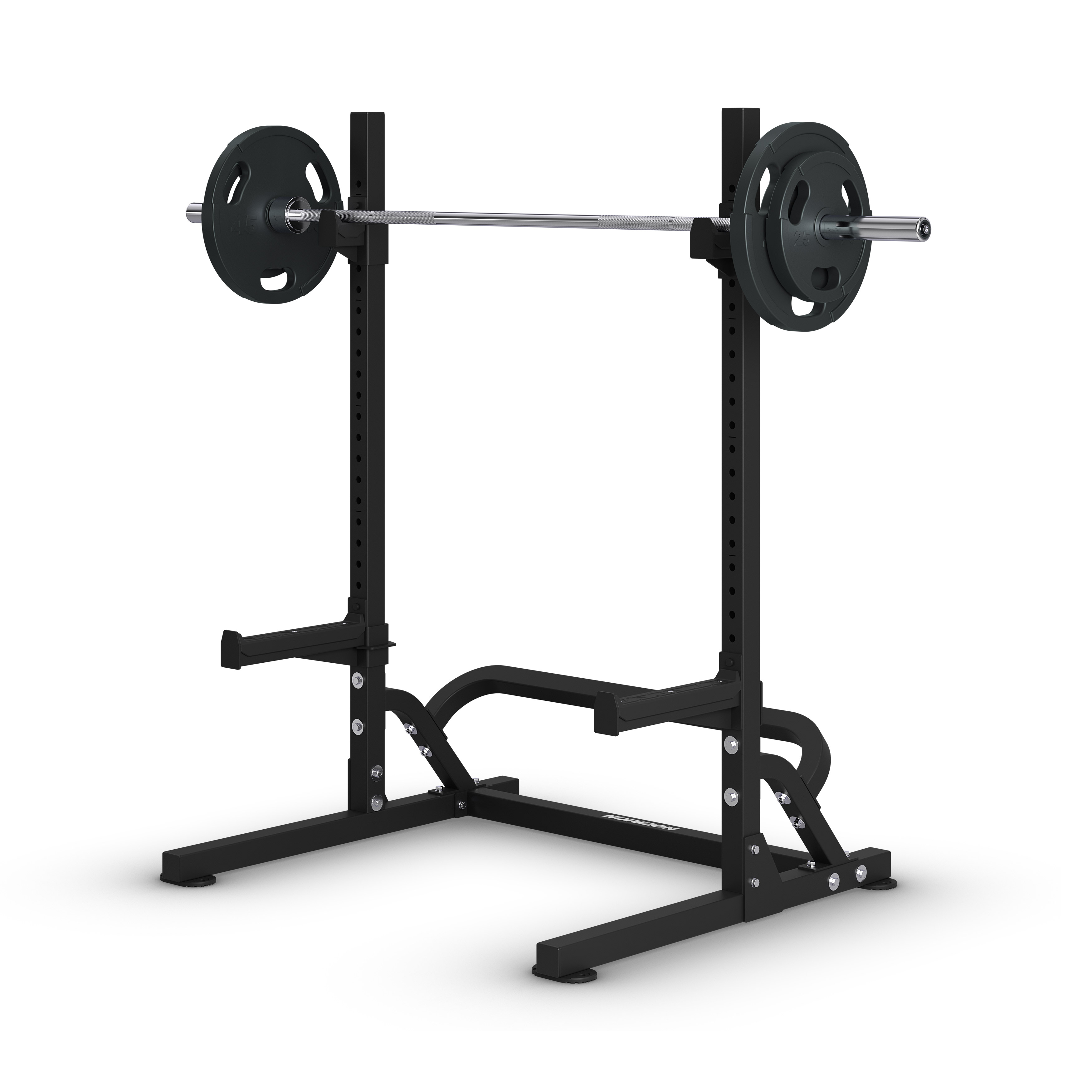 Rack de musculación | HORIZON FITNESS Squat Rack HSR30, Negro | MediaMarkt