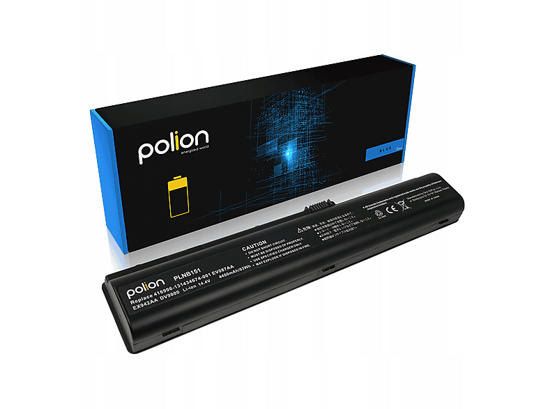Bateria do laptopa POLION HP EV08 DV9000 9200 9300 9500 9600 9700 9900 ...