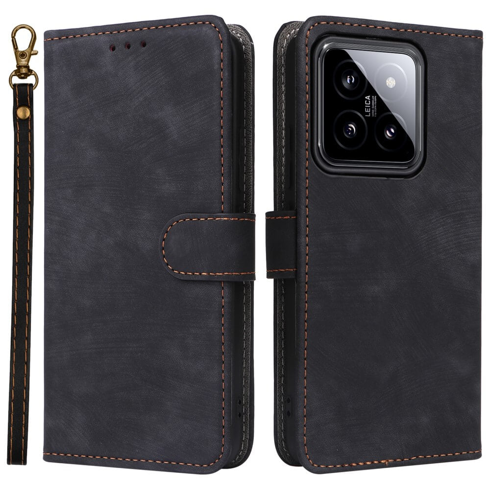 COVER-DISCOUNT Premium Cover Etui, Bookcover, Xiaomi, 14, Schwarz ...