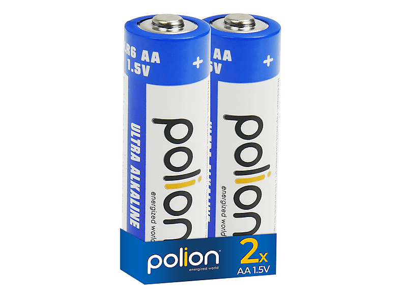 Bateria POLION paluszek AA alkaliczna 1,5V 2 szt | sprawdź cenę i ...