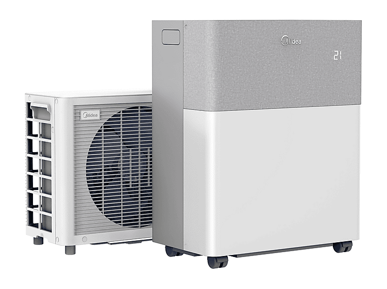 MIDEA PortaSplit Mobiele Split Airco – Koelen & Verwarmen – met Wifi ...