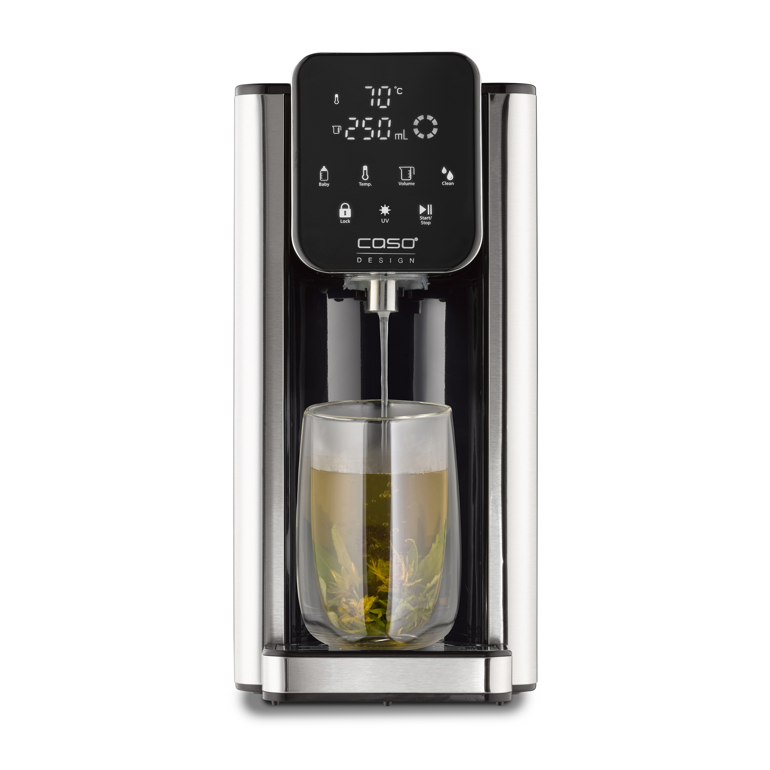 CASO DESIGN HW 666 Inox UV Teekocher | MediaMarkt