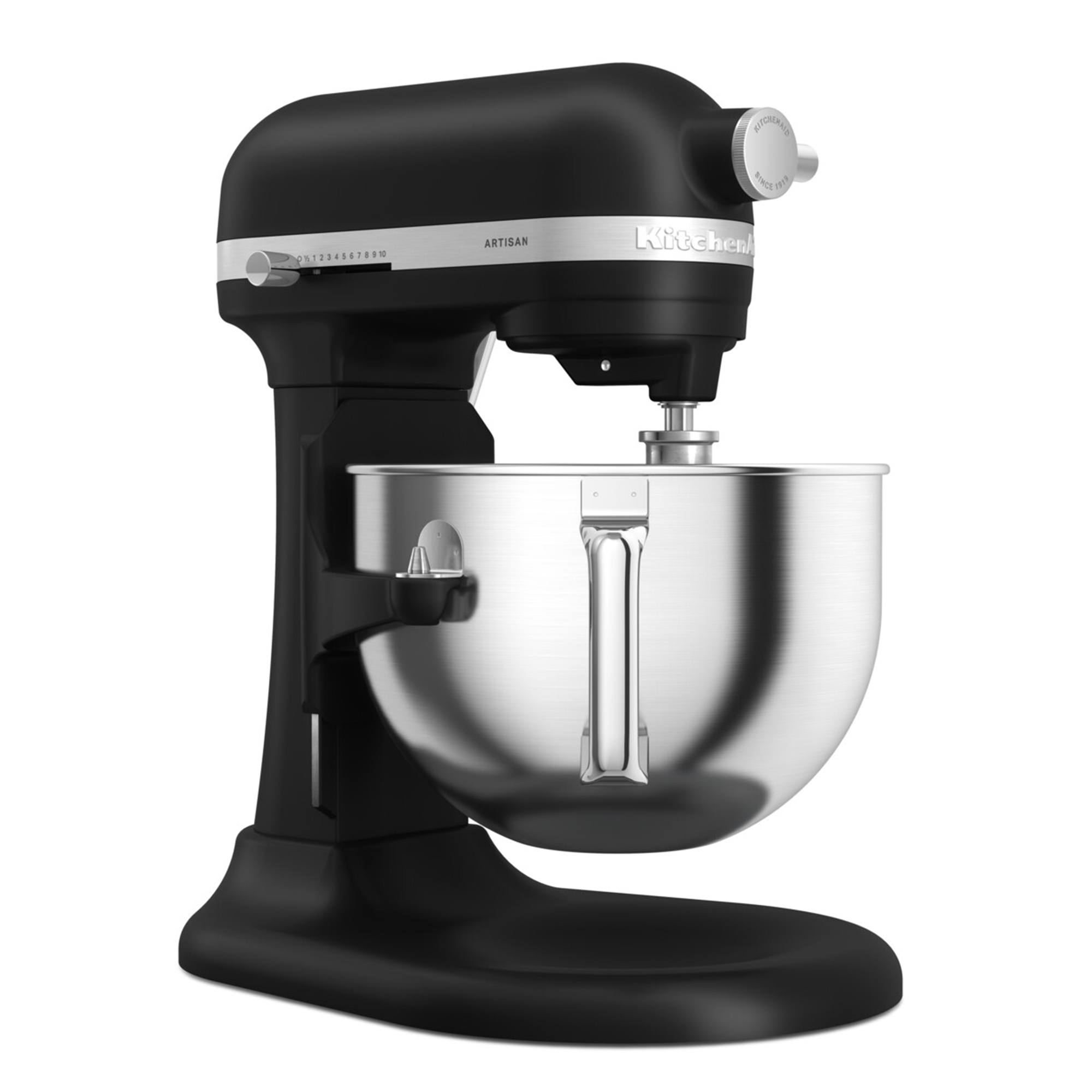 KITCHENAID 5KSM60SPXEBM Küchenmaschine mit Schüsselheber Matt Schwarz ...