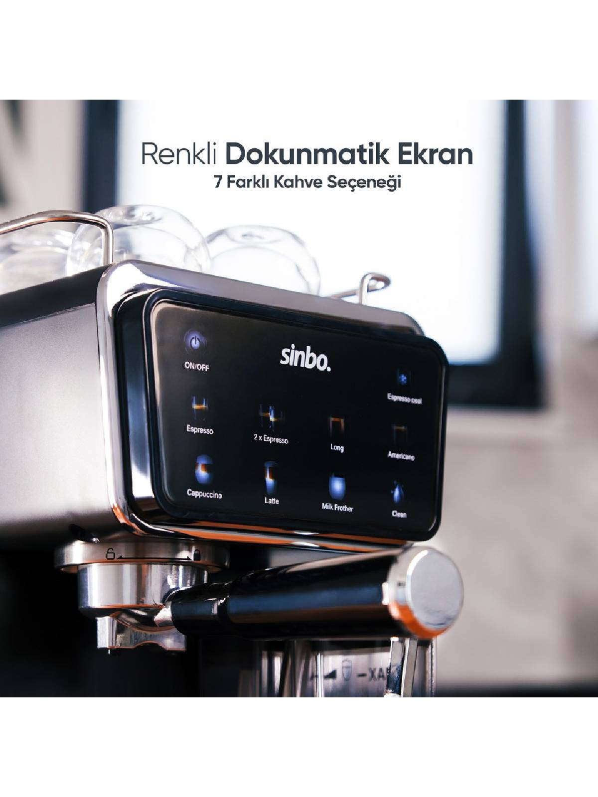 SINBO Scm 2996 Kapsül Ve Kuru Kahve Aparatlı Süt Köprütücülü 1.5L 20 ...