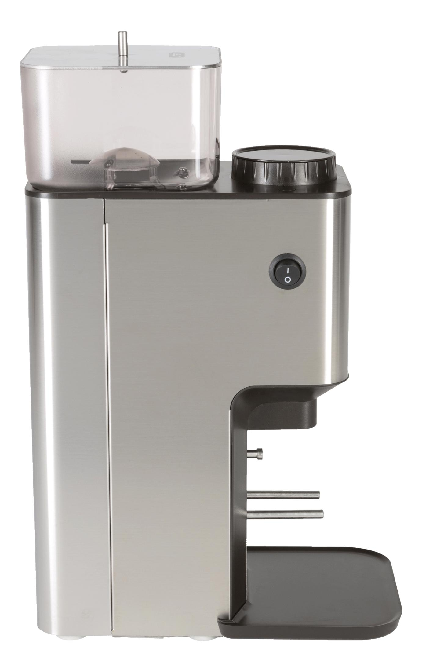 LELIT PL72 WILLIAM INOX Kaffeemühle Edelstahl (470, Scheibenmahlwerk ...