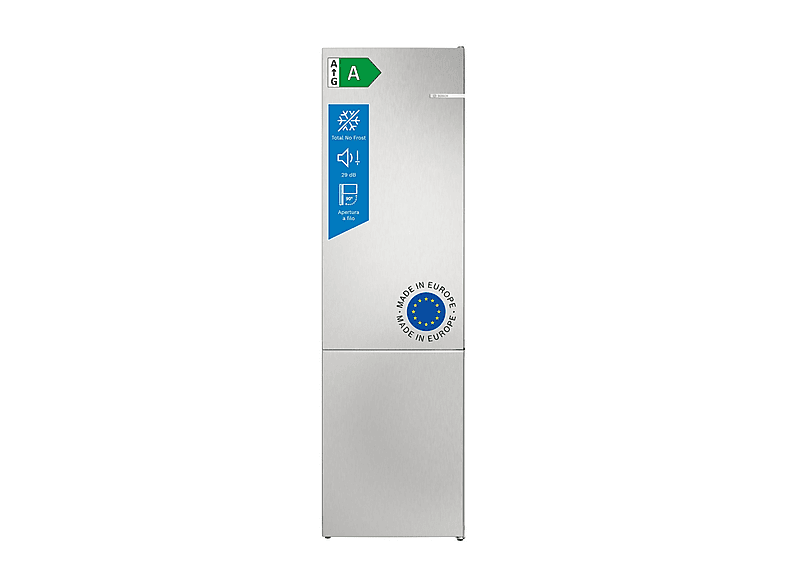 Frigorífico combi | BOSCH Serie 4 KGN392LAG, No Frost, Dinámico (con ...