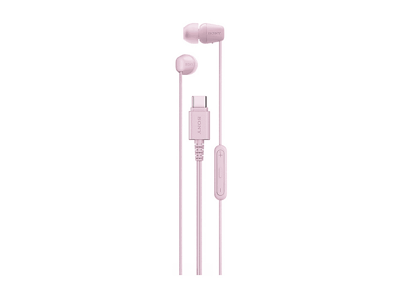 SONY IER-EX15C USB-C PINK, In-ear Kopfhörer Pink | MediaMarkt