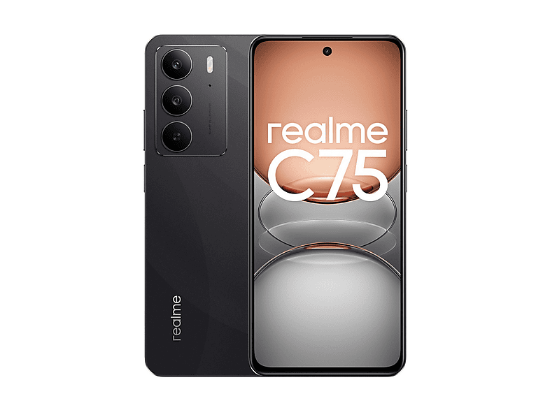 REALME C75 8GB 256GB Storm Black 256 GB Schwarz Dual SIM | MediaMarkt