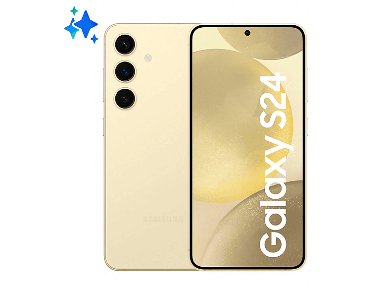 SAMSUNG Galaxy S24 128 GB Amber Yellow Dual SIM | MediaMarkt