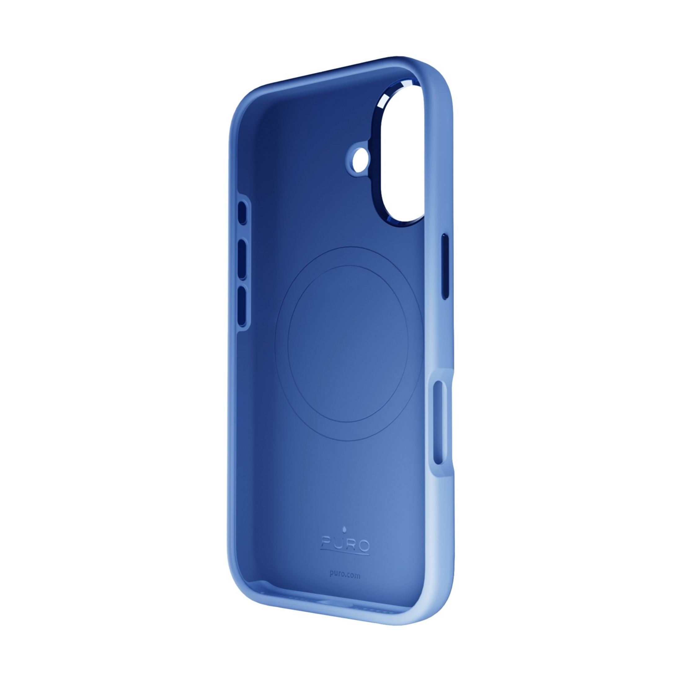 PURO PUIPC1661ICONMPBLUE IPH16 ICON, Backcover, Apple, iPhone 16, Blau ...