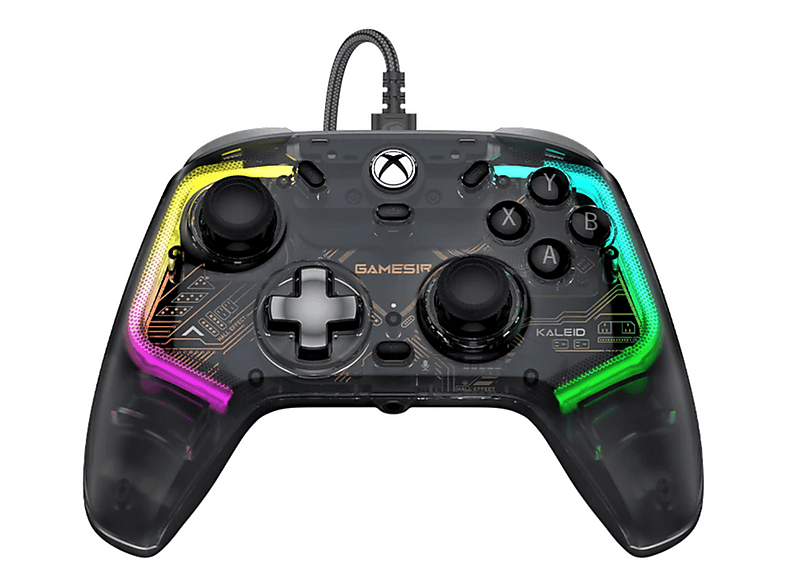 GAMESIR K1 WIRED RGB Controller} Schwarz/Transparent | MediaMarkt