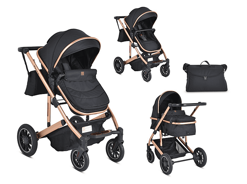 MONI 2 in 1 Thira Kinderwagen schwarz | MediaMarkt