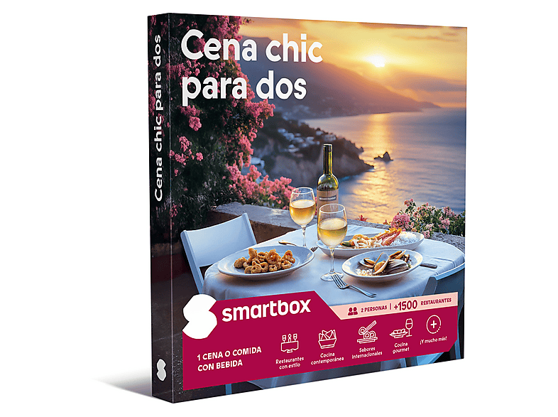 Caja Regalo | SMARTBOX Cena chic para dos | MediaMarkt