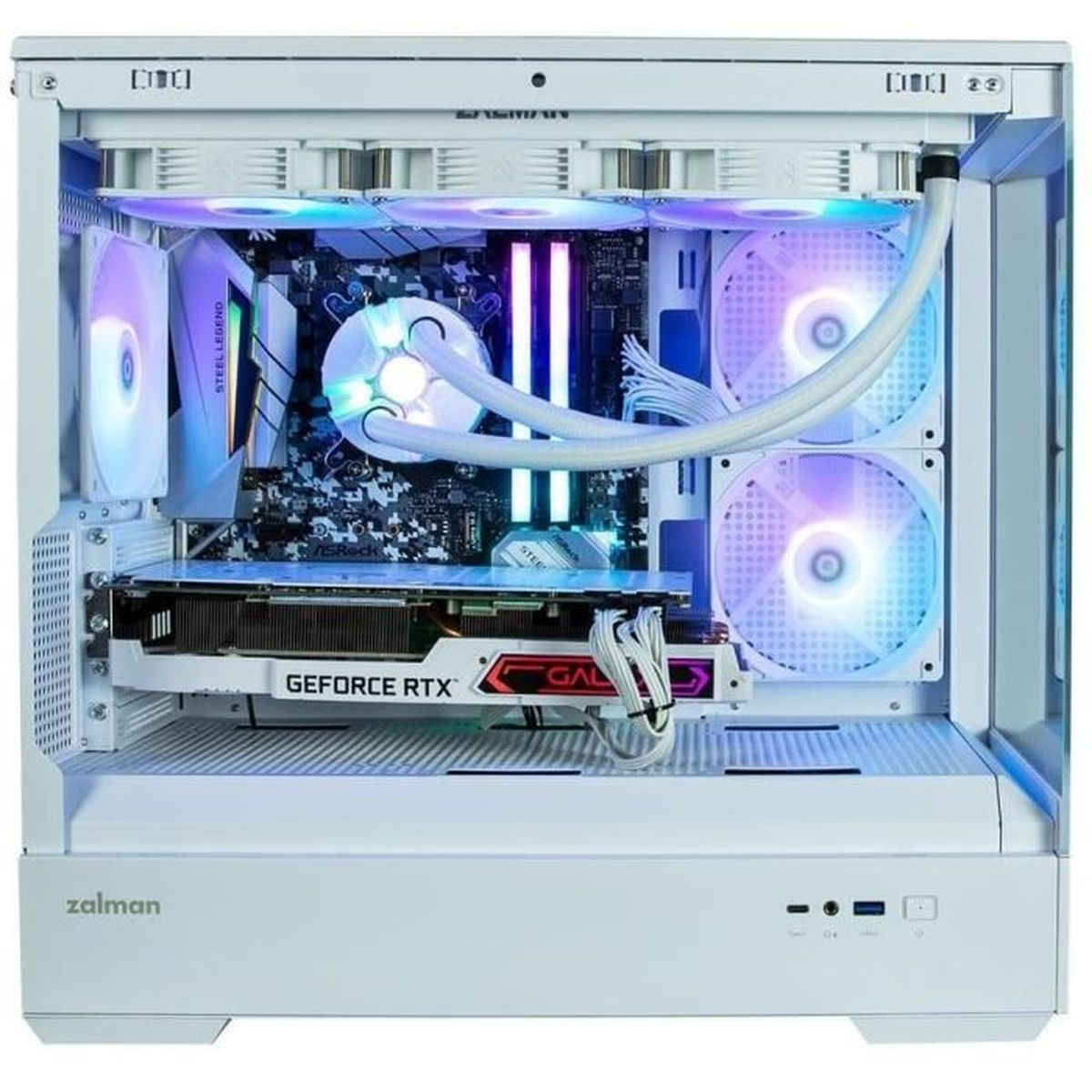CASE PER PC ZALMAN P30 | Materiale in acciaio, plastica, vetro ...