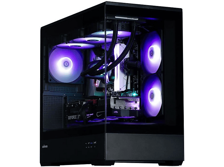CASE PER PC ZALMAN P30 | Materiale in plastica, acciaio, vetro ...