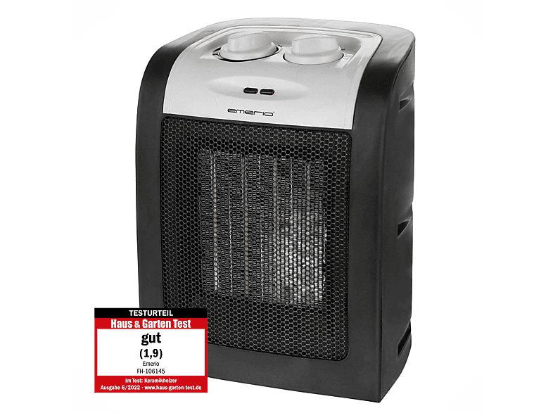 EMERIO FH-106145 Ventilatorkachel Zwart | MediaMarkt