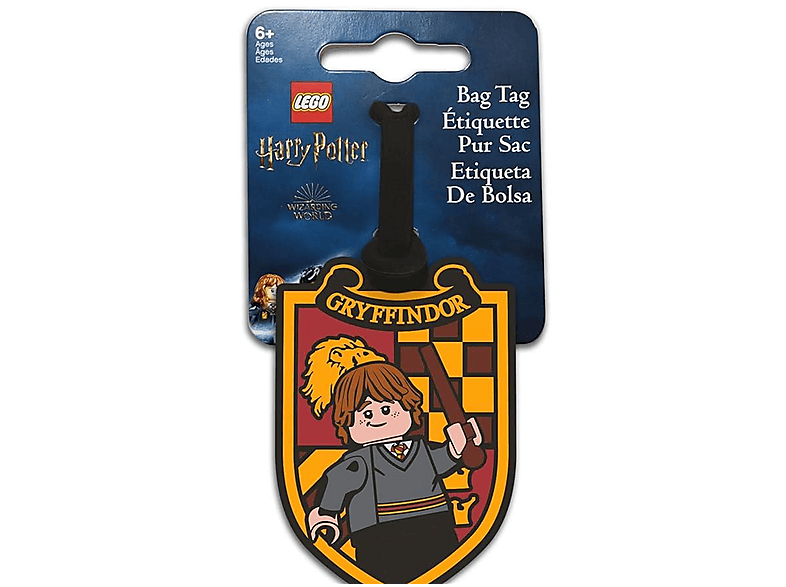 COSTRUZIONI LEGO Harry Potter, Etichetta per bagaglio | Casa di Ron ...