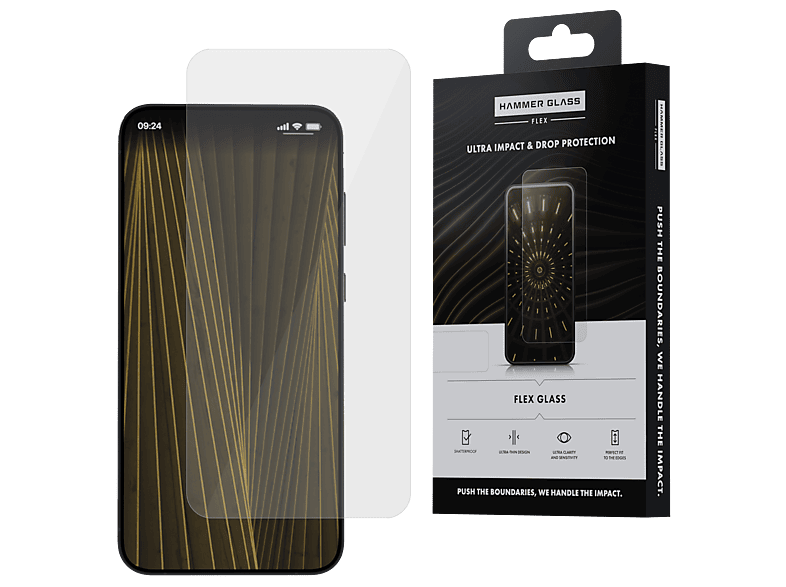 Szkło hybrydowe HAMMER GLASS Flex do Xiaomi 17T PRO transparent ...