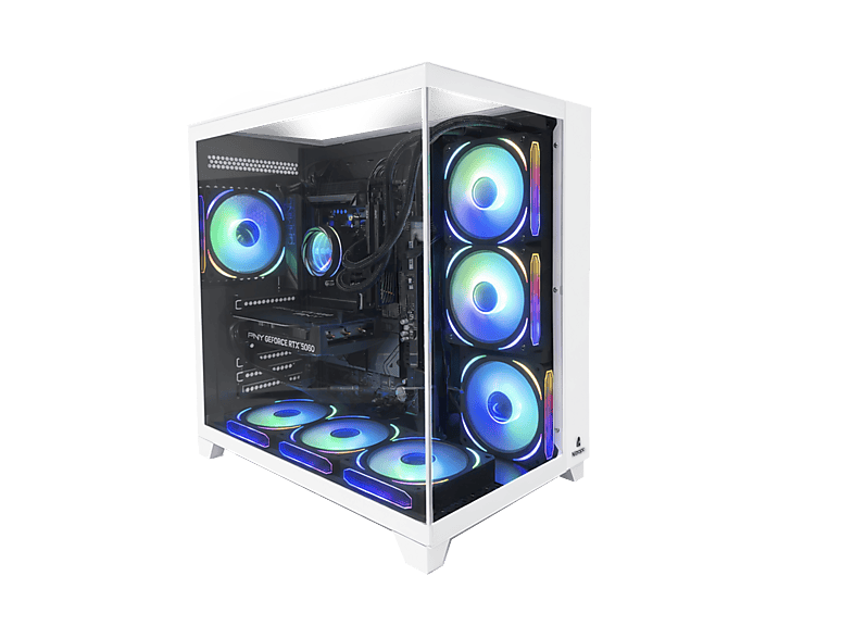 NITROPC Extreme Gold v2, PC Gaming mit AMD Ryzen™ 5 7600X Prozessor, 16 ...