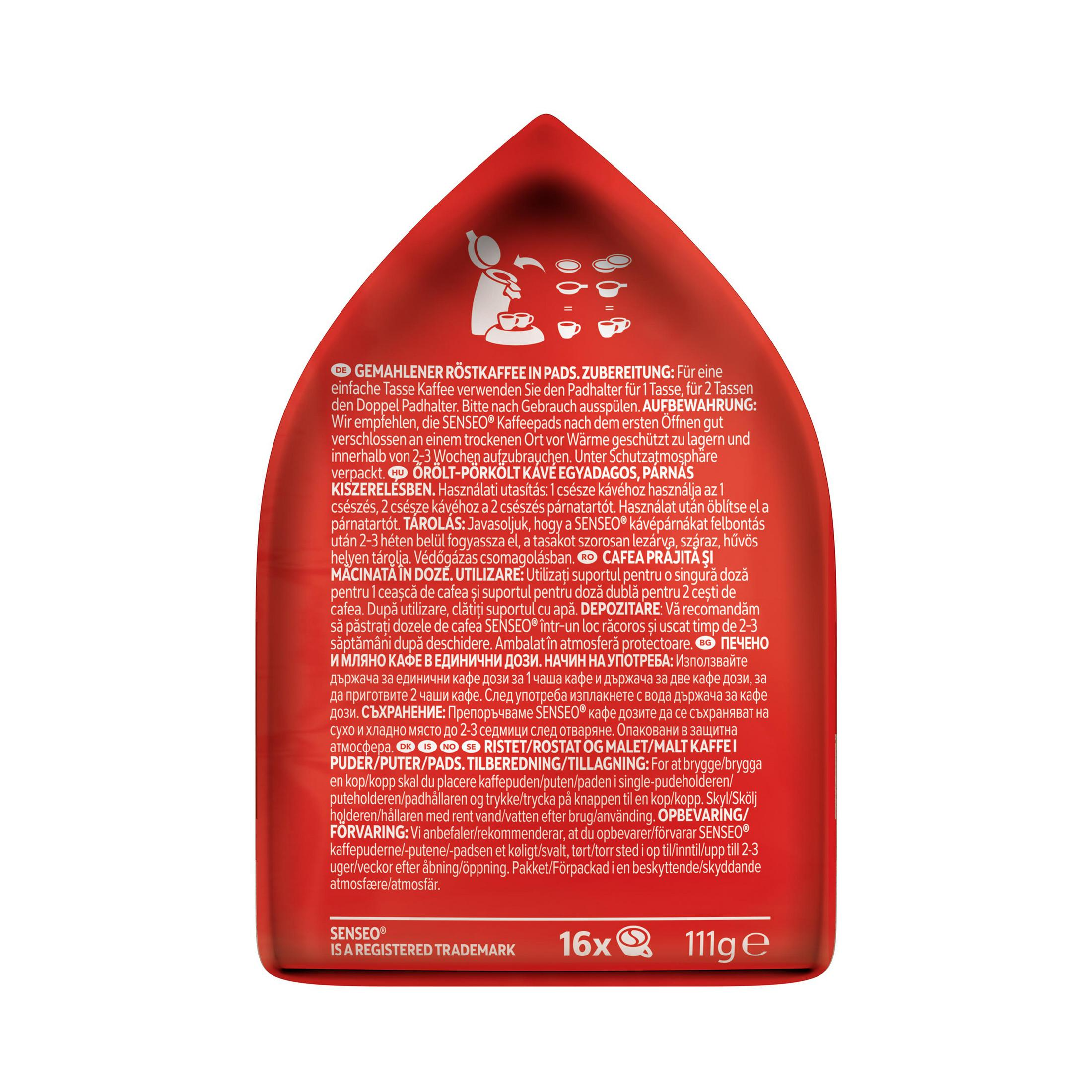 SENSEO CAFFÈ IN CAPSULE CLASSIC, 111 g, Miscela di Arabica e Robusta ...