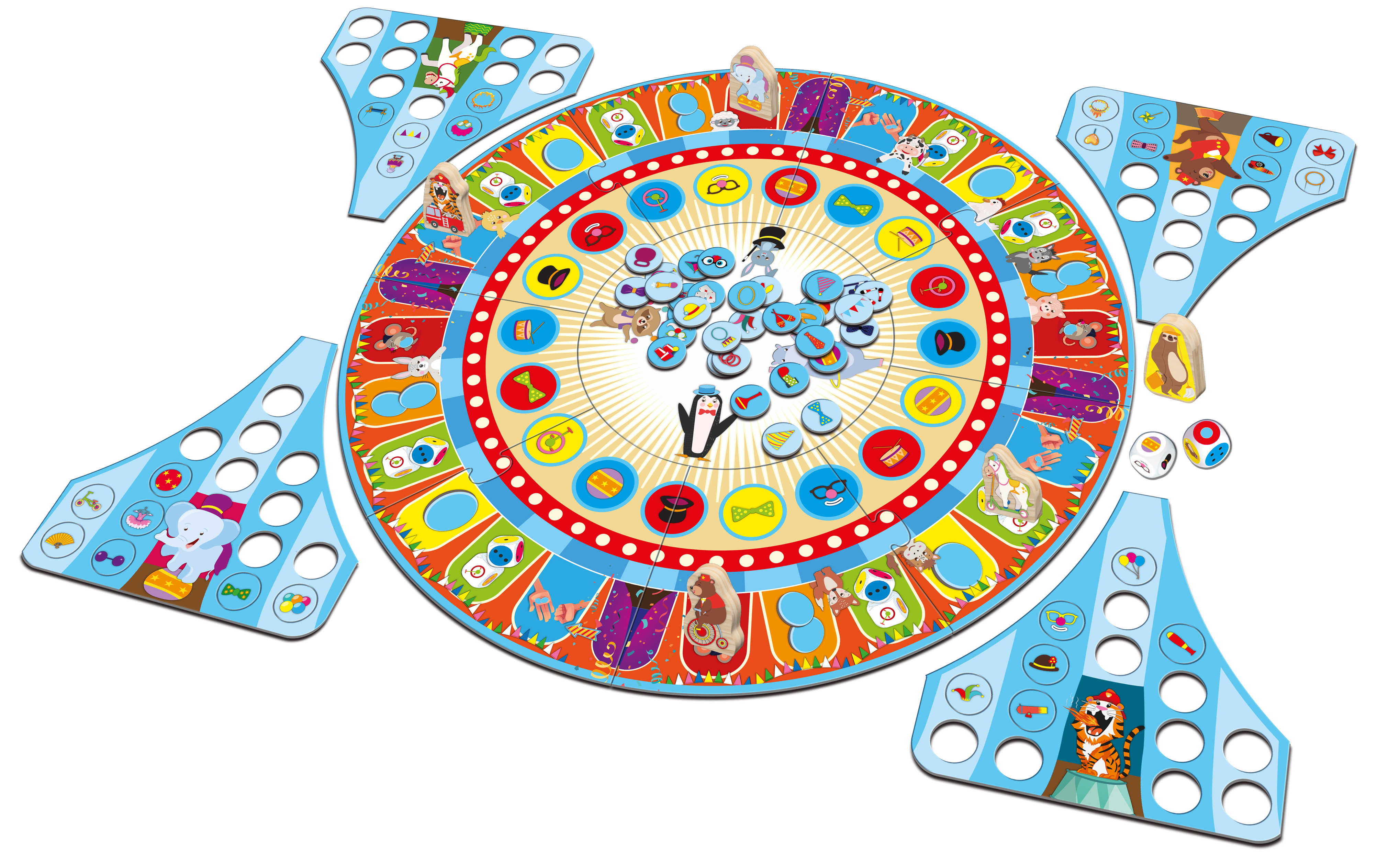 MKP DUMMY BRAND Animal Circus Brettspiel | MediaMarkt