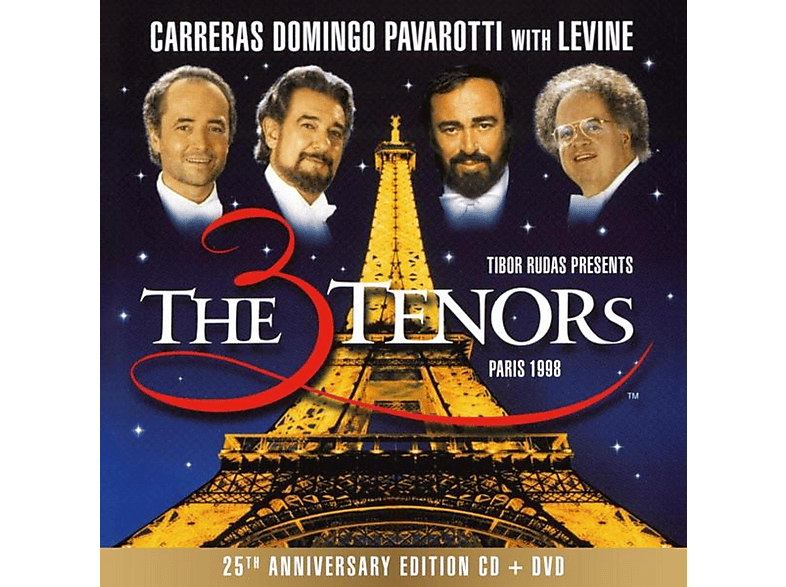 Jose Carreras, Placido Domingo, Luciano Pavarotti With James Levine ...