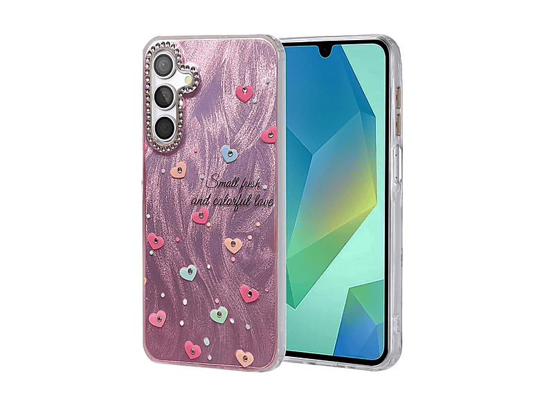 NEWFACE Samsung Galaxy A25 5G Uyumlu Blade Aynalı Desenli Kapak Telefon ...