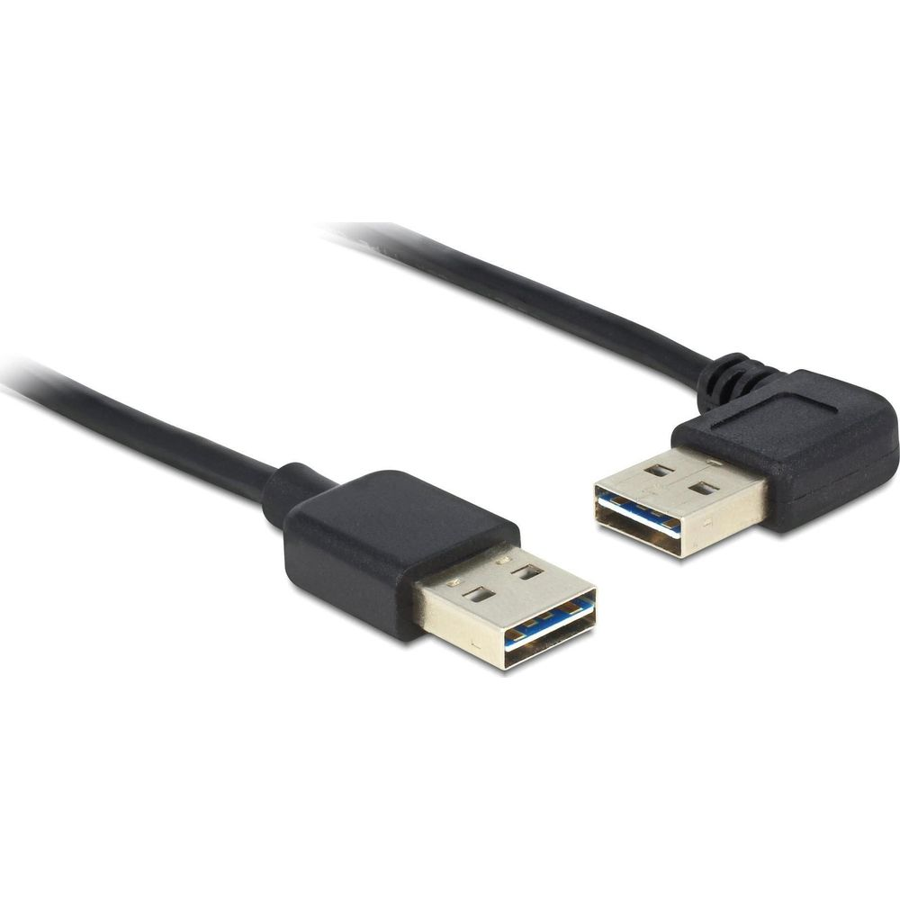 DELOCK 5m USB 2.0 A m/m 90° Câble USB 5 m Noir | MediaMarkt