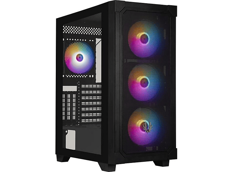 BITFENIX BFC-GRF-300-KKGSK-4A PC-Gehe4use (Mid-Tower), Schwarz | MediaMarkt