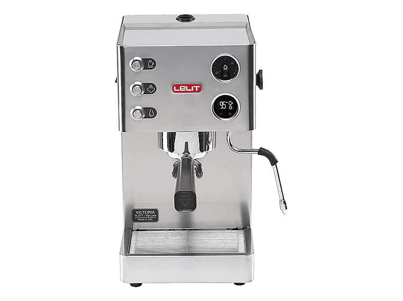 LELIT VICTORIA PL91T CHROME Espressomaschine Edelstahl | MediaMarkt