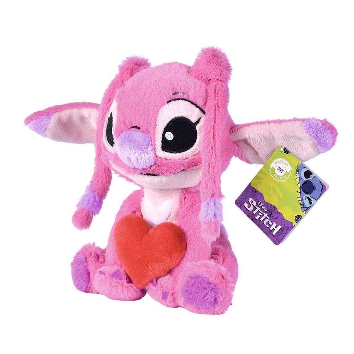 Peluche | SIMBA Stitch Peluche Ángel con Corazón, Multicolor | MediaMarkt