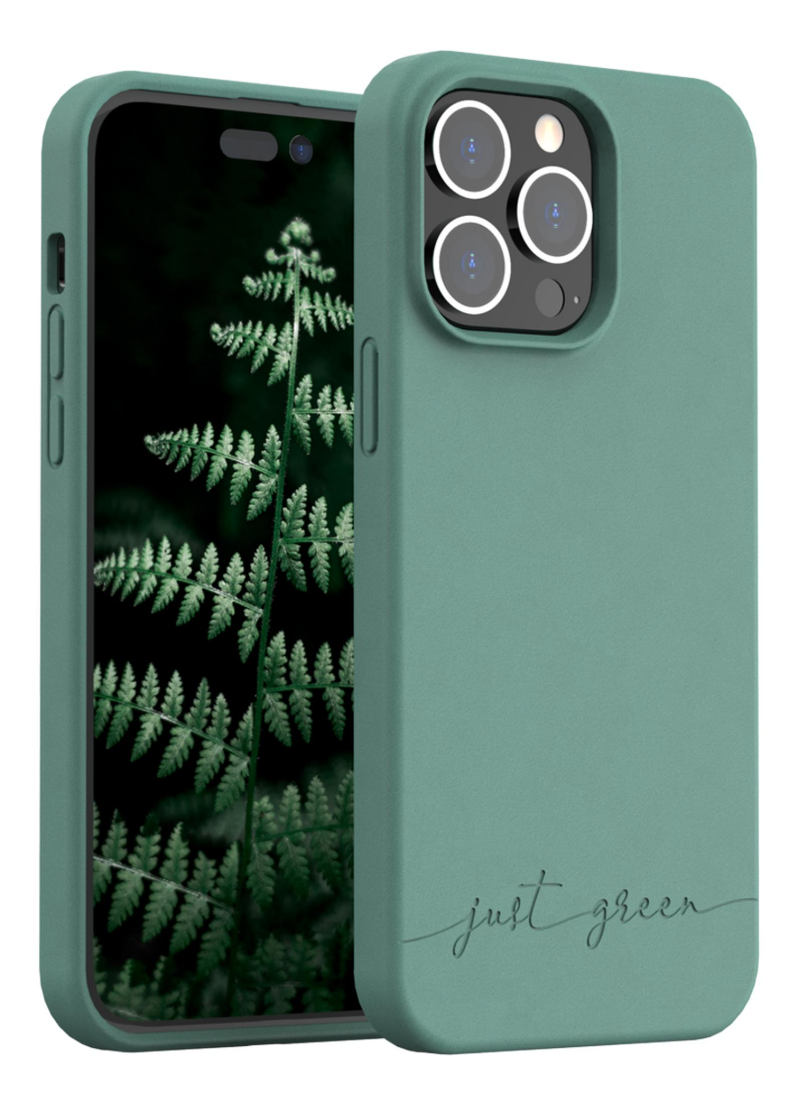 BIGBEN CONNECTED IPH14PM BIO COVER NIGHT GREEN, Full Cover, Apple ...