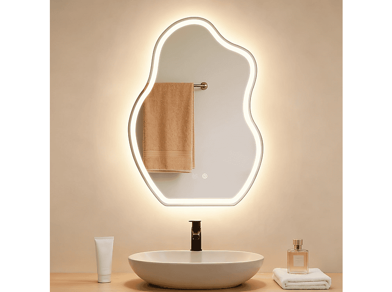 SPECCHIO CON LUCE LED NETTLIFE NETT0111JZD | MediaWorld.it
