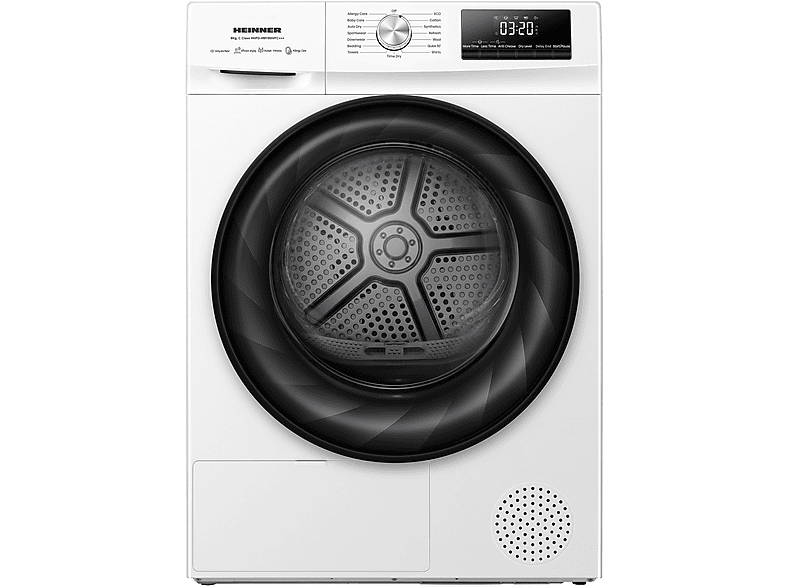 HEINNER HHPD-HMY80IVFC+++ Wärmepumpentrockner (8 kg, C) | SATURN