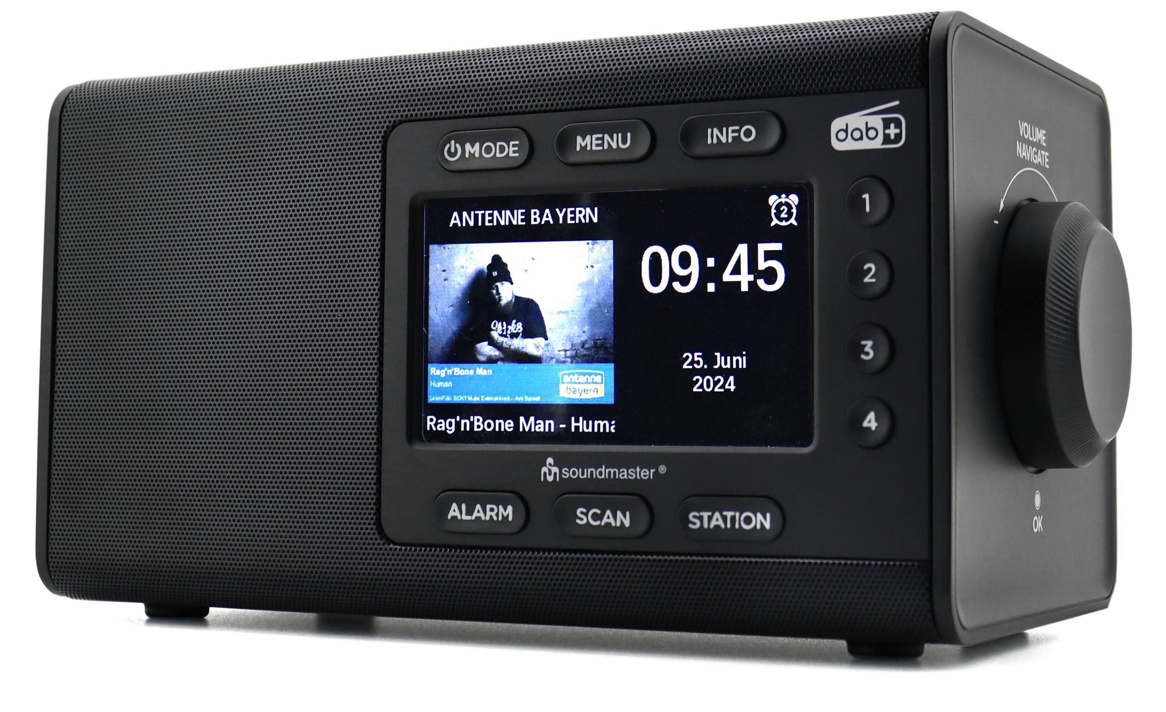 SOUNDMASTER Radio DAB900 Radio design, DAB, Bluetooth, Noir | MediaMarkt