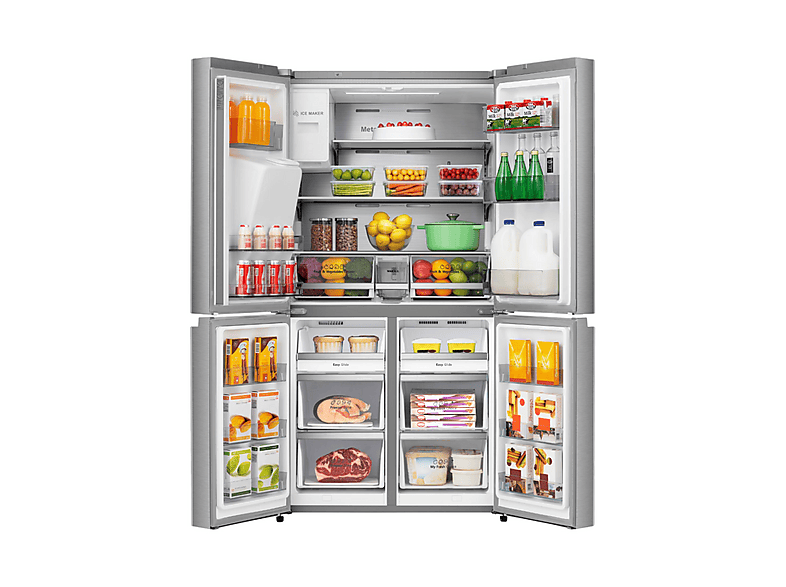 HISENSE RQ760N4SASE_E Side by Side, Kühl- und Gefrierkombination (E ...