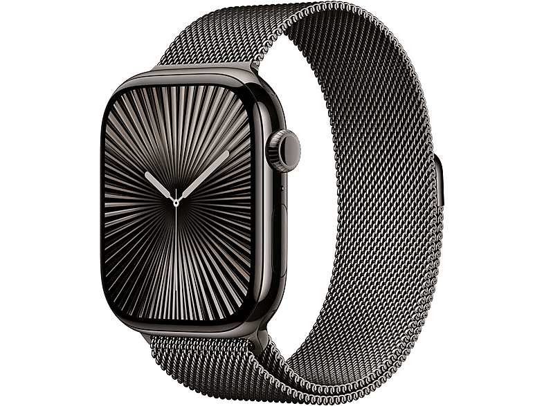 APPLE Watch Series 10 Montre intelligente Titane Maillons en acier ...