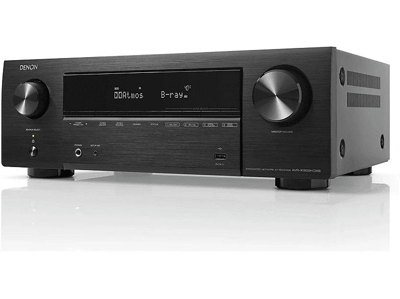 DENON AVR-X1800H DAB BLACK HDMI-Switch | SATURN