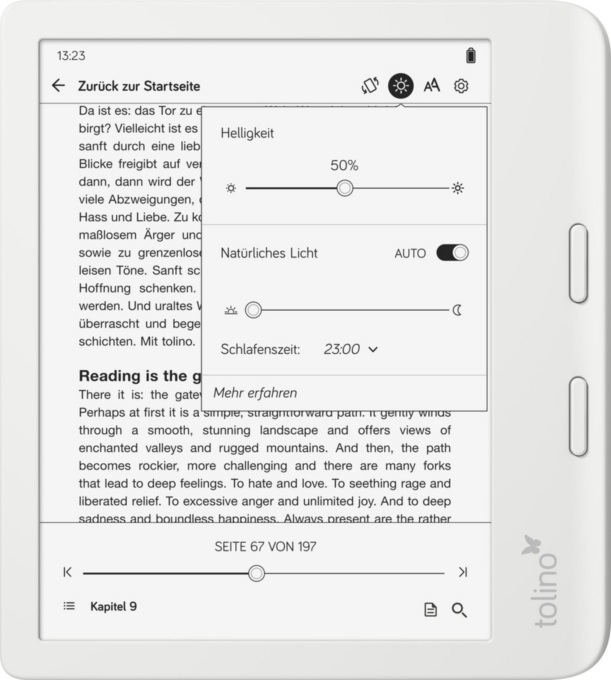 TOLINO vision color 32 GB WLAN, Bluetooth, USB-C Liseuse Blanc | MediaMarkt