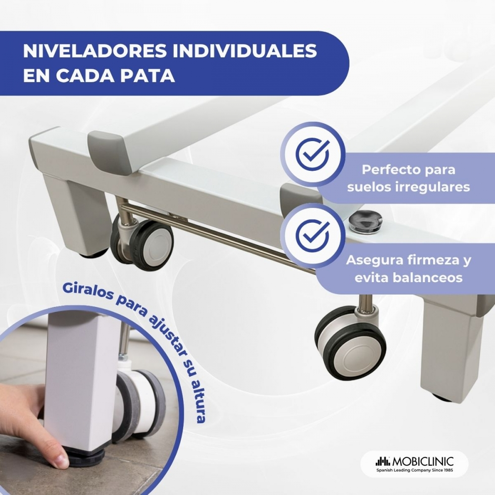 Camilla hidraulica | MOBICLINIC Ergocare, para Abdomen, Camilla ...