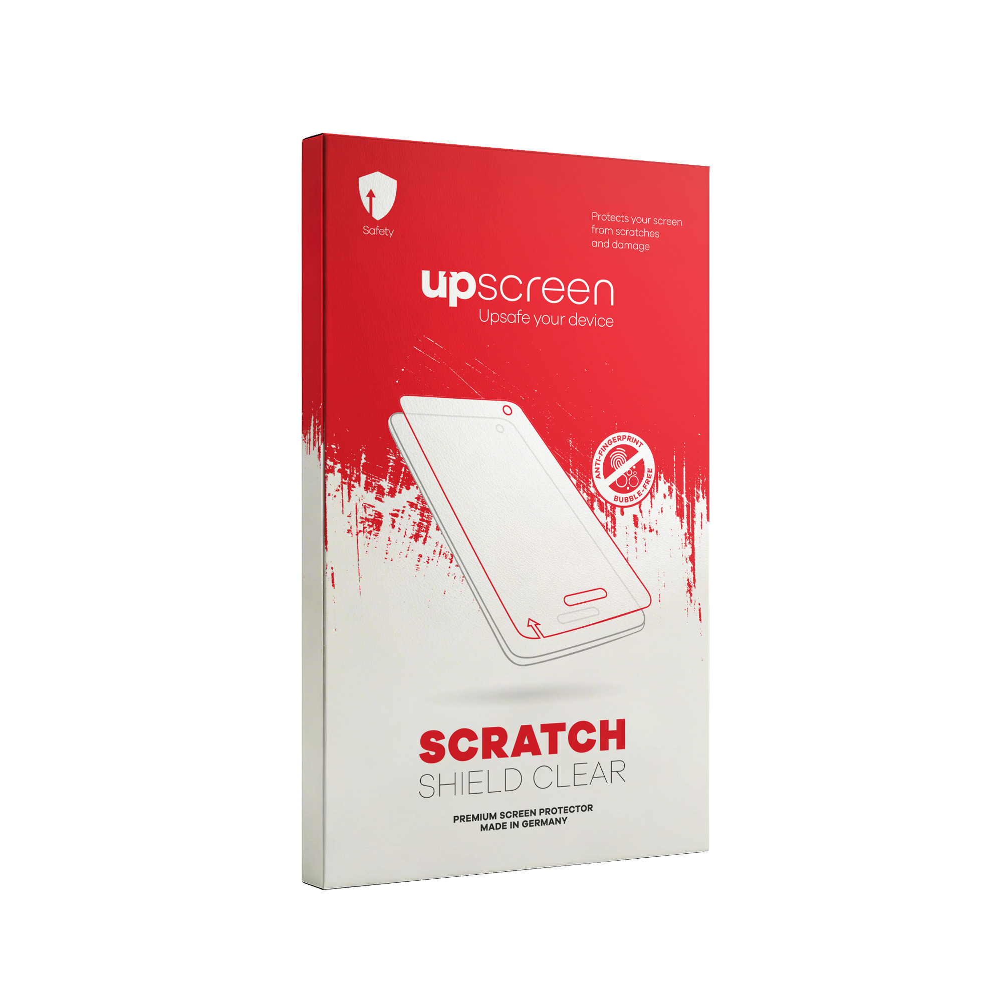 UPSCREEN Kratzschutz klare Schutzfolie (für Pyramid Computer POLYTOUCH ...