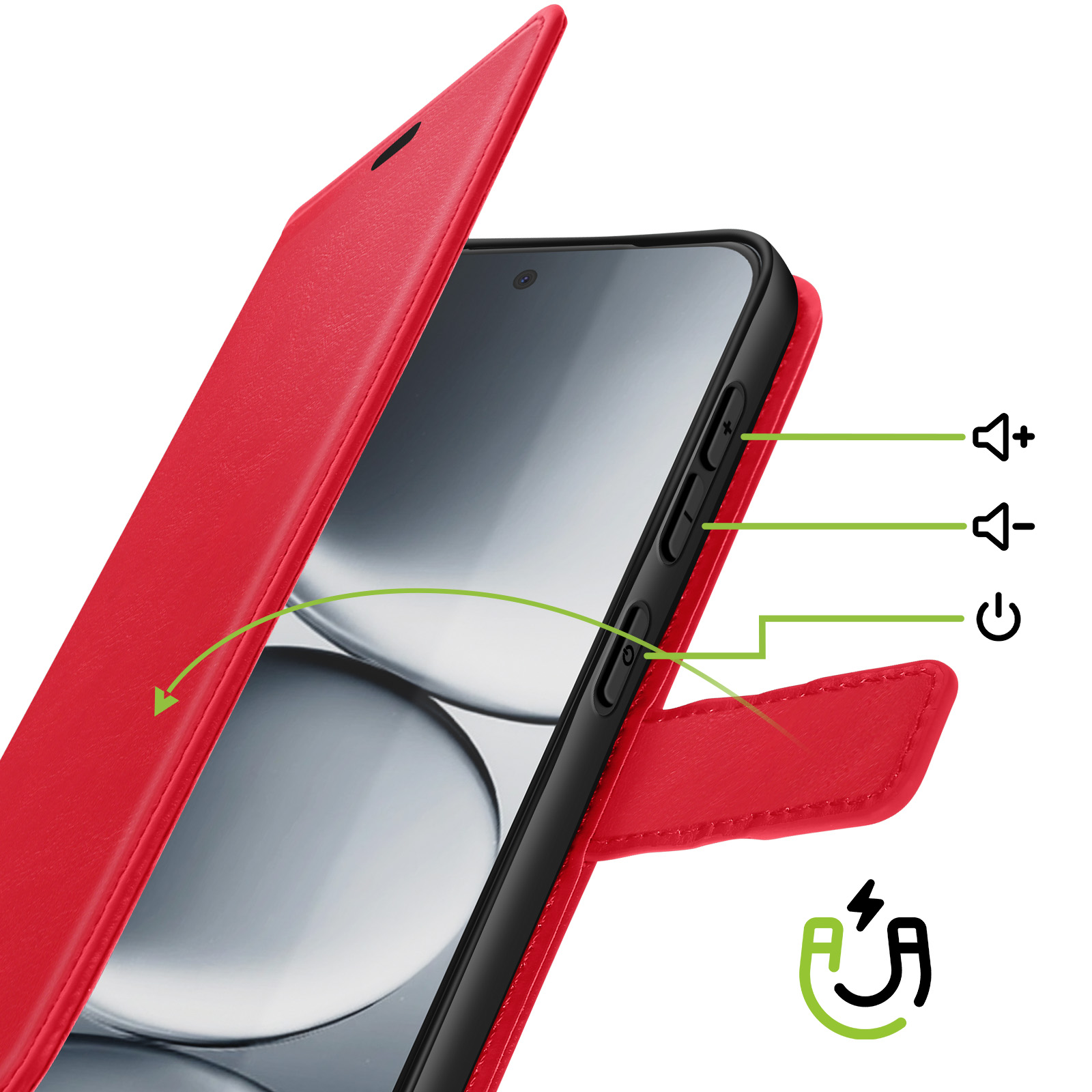 AVIZAR SecureCard, Holster, Xiaomi, Redmi Note 15 Pro 5G, Rot | MediaMarkt